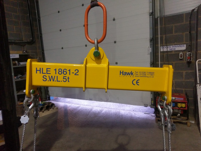 Bespoke Lifting Beam(s) - SWL 5t - Hawk Lifting Engineering